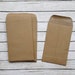 Kraft Coin Envelopes Set of 10 - Etsy