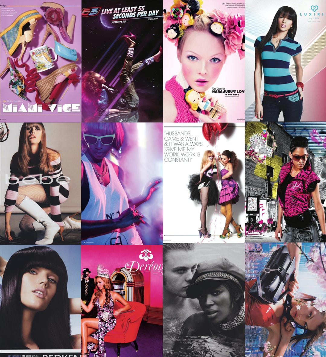 Y2K Collage Kit: 2000s Fashion & Tech Wall Art (digital Download) High ...