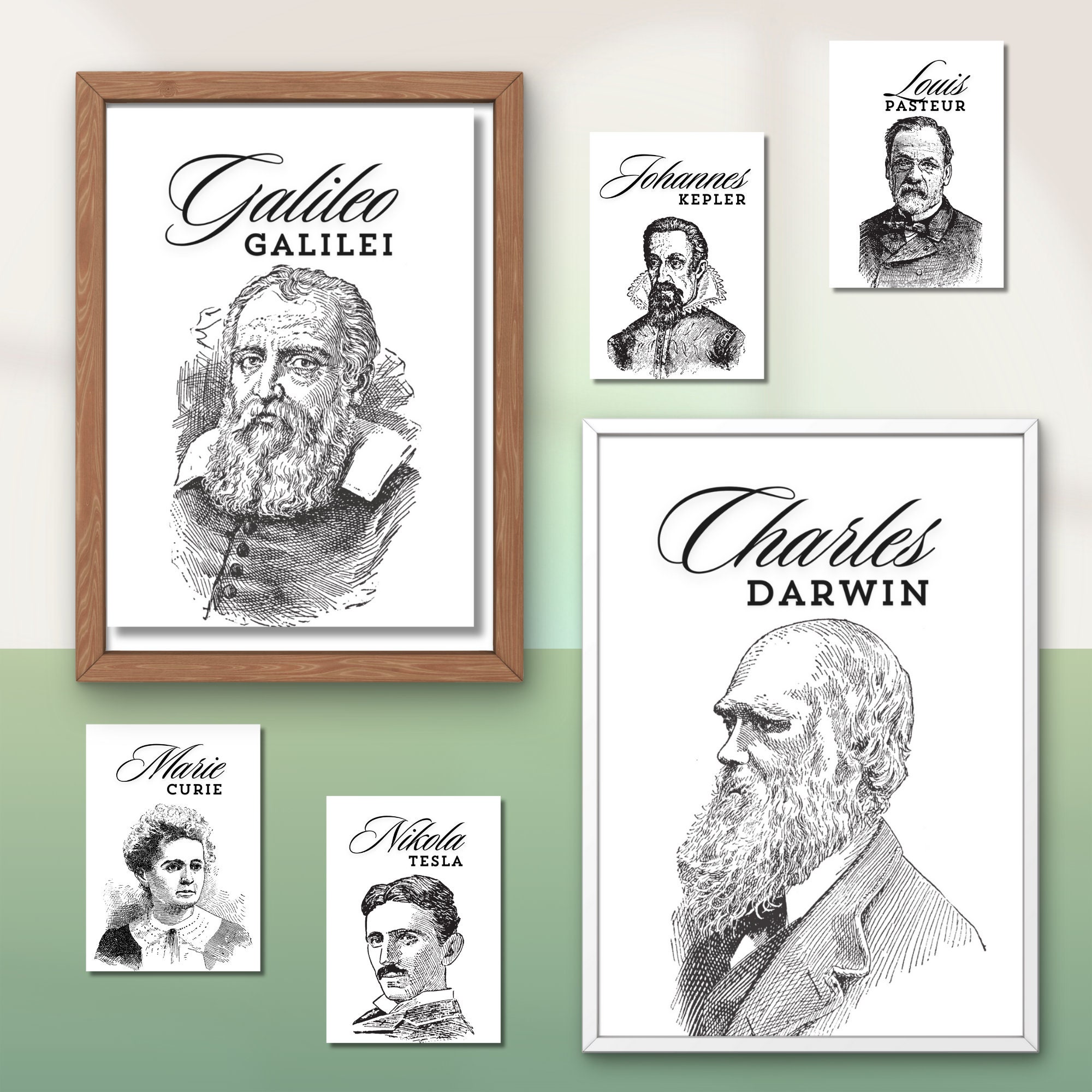 Famous Scientist Poster, Classroom Poster, Science Poster, Mathematics ...