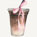 Coquette Pink Bow Iced Coffee Digital Print | Trendy Wall Art | Pretty ...
