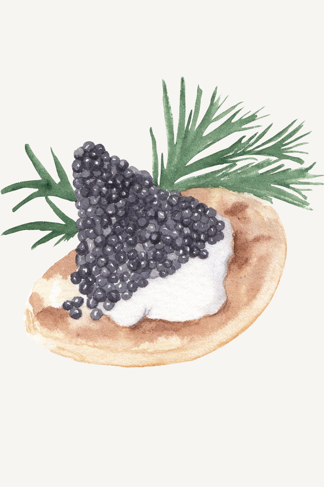 Caviar Digital Print | Trendy Wall Art | Pretty Preppy Decor | Kitchen ...