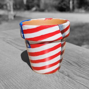 Small, Hand-painted Pots With Multiple Design Options - Etsy