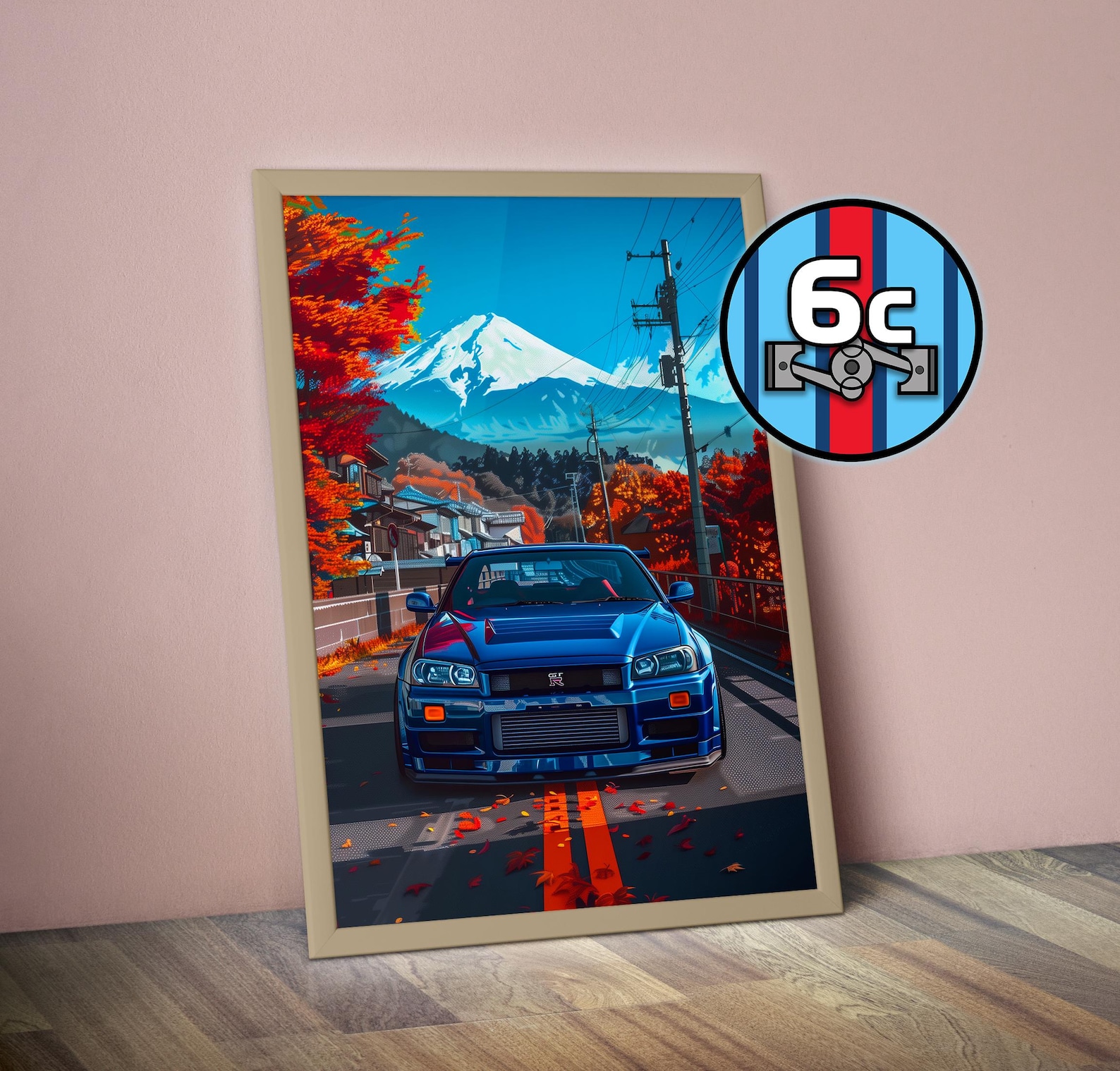 Nissan Poster | Skyline GT-R R34 Poster #5200.0 | JDM Wall Decor | JDM ...