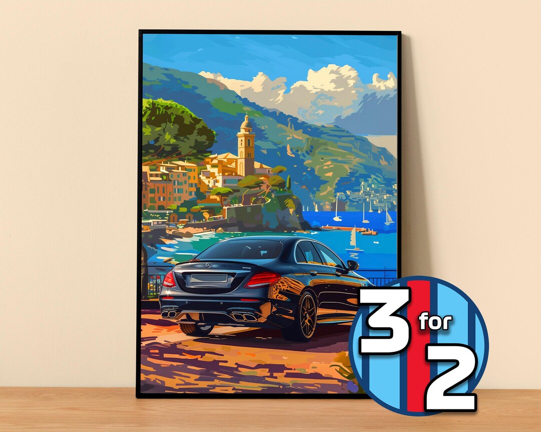Mercedes Poster | E63 S AMG Poster #9006.0 | Mercedes Wall Decor ...