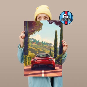 Maserati Poster | Granturismo Poster #5150.5 | Maserati Wall Decor ...