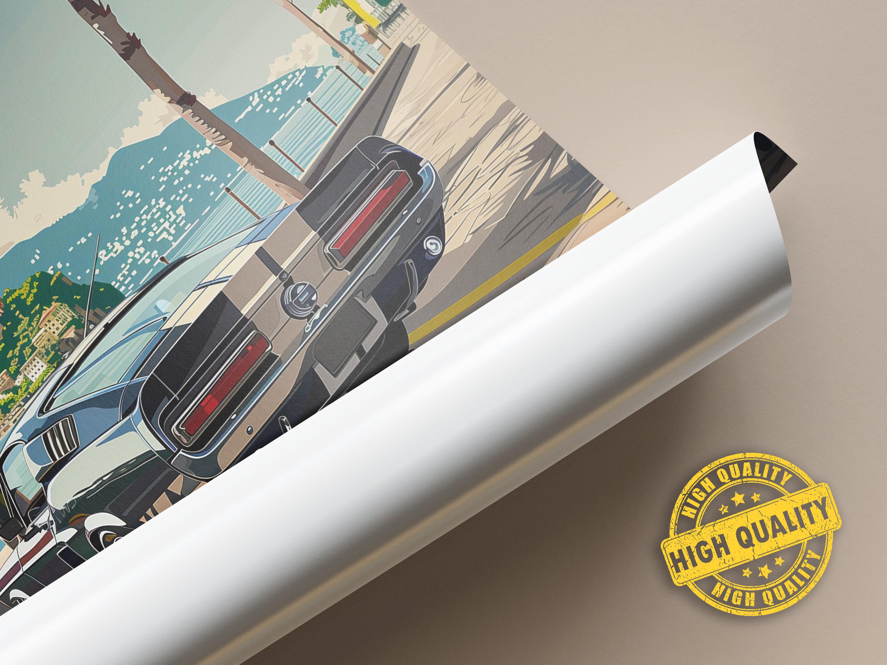 Ford Poster | Mustang Shelby GT500 Poster #9301.1 | Ford Wall Decor ...
