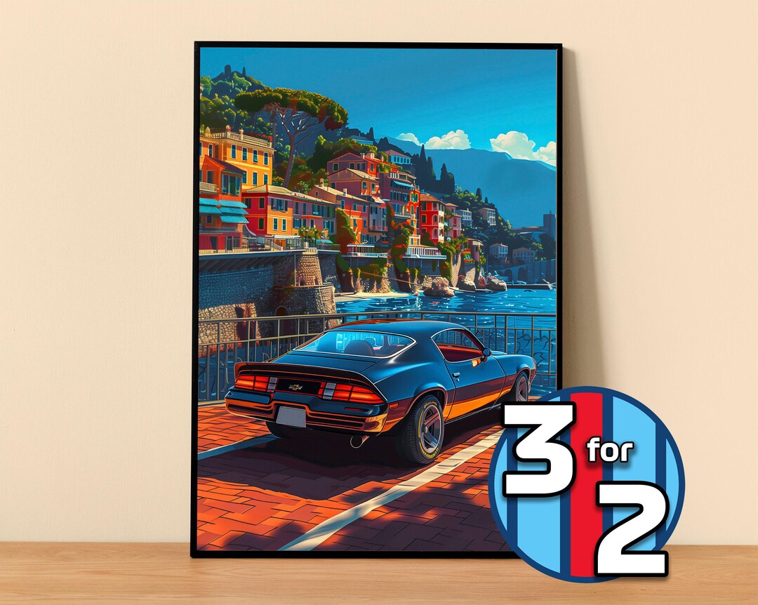 Chevrolet Poster | Camaro Z28 Poster #9321.5 | Chevrolet Wall Decor ...