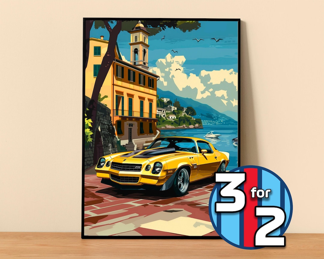 Chevrolet Poster | Camaro Z28 Poster #9321.4 | Chevrolet Wall Decor ...