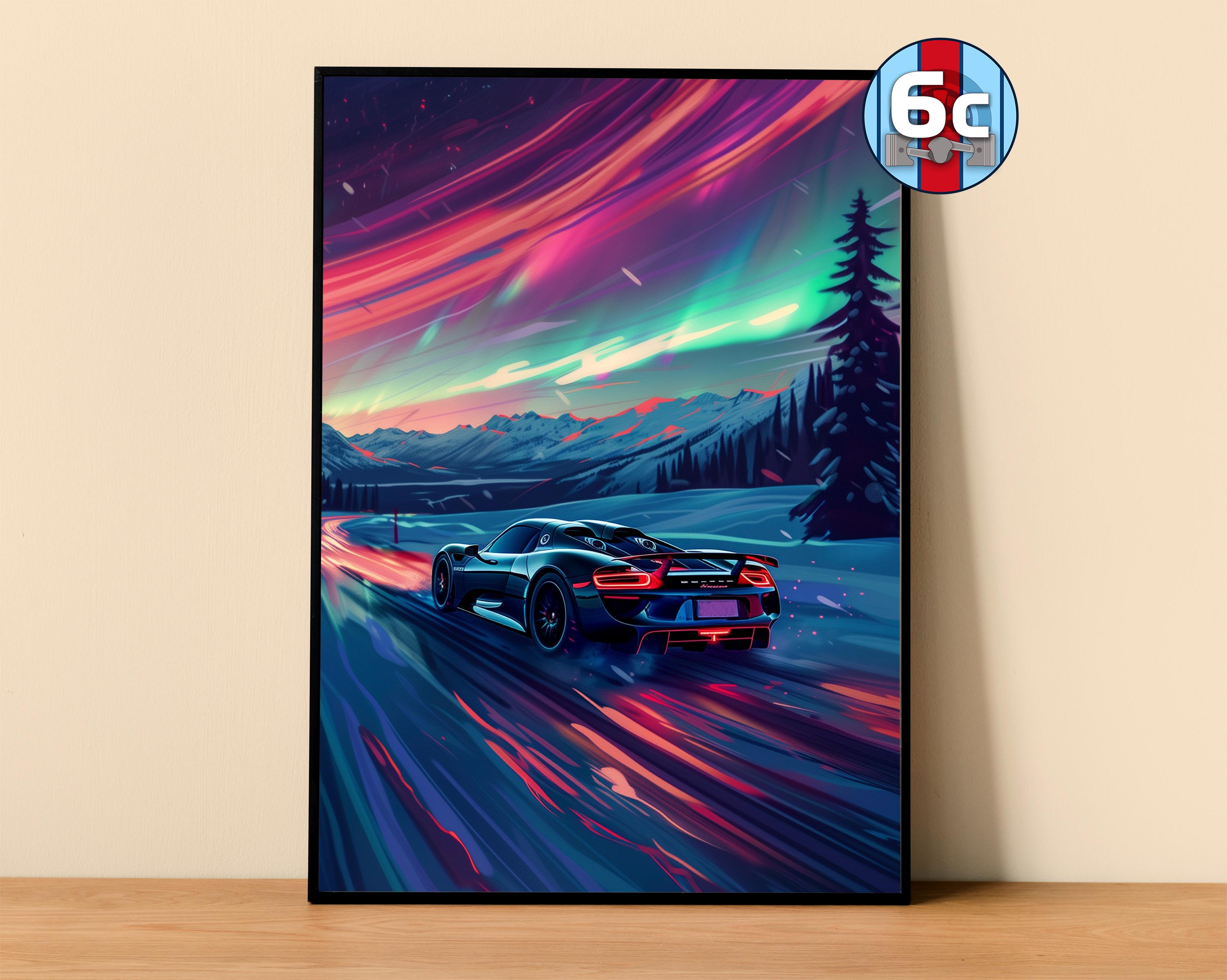 Set of 3 Holy Trinity of Hypercars Posters #S890 | Porsche 918, Mclaren ...
