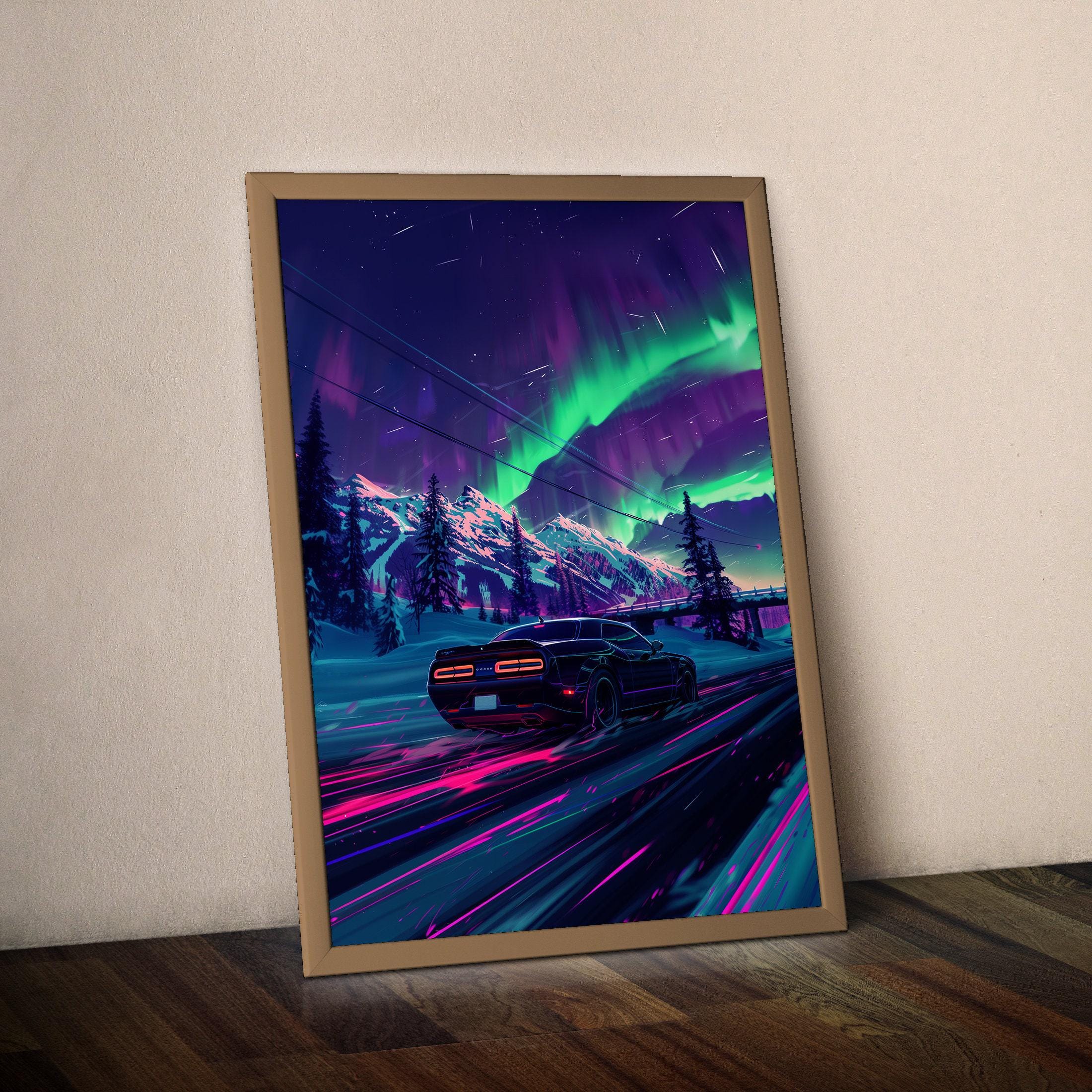 Dodge Poster | Challenger SRT Hellcat Poster #8310.0 | Dodge Wall Decor ...