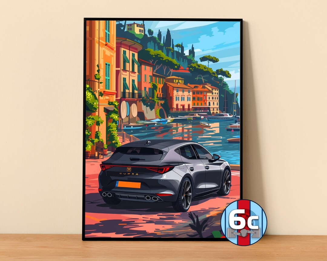 Cupra Poster | Leon Poster #9600.1 | Cupra Wall Decor | Cupra Art ...