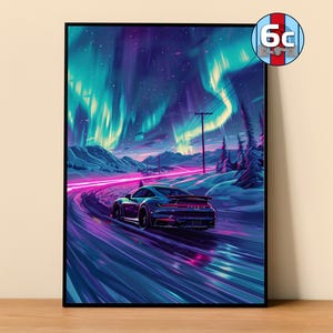Set of 3 German Supercars Posters #S802 | Mercedes AMG GT R, Porsche ...