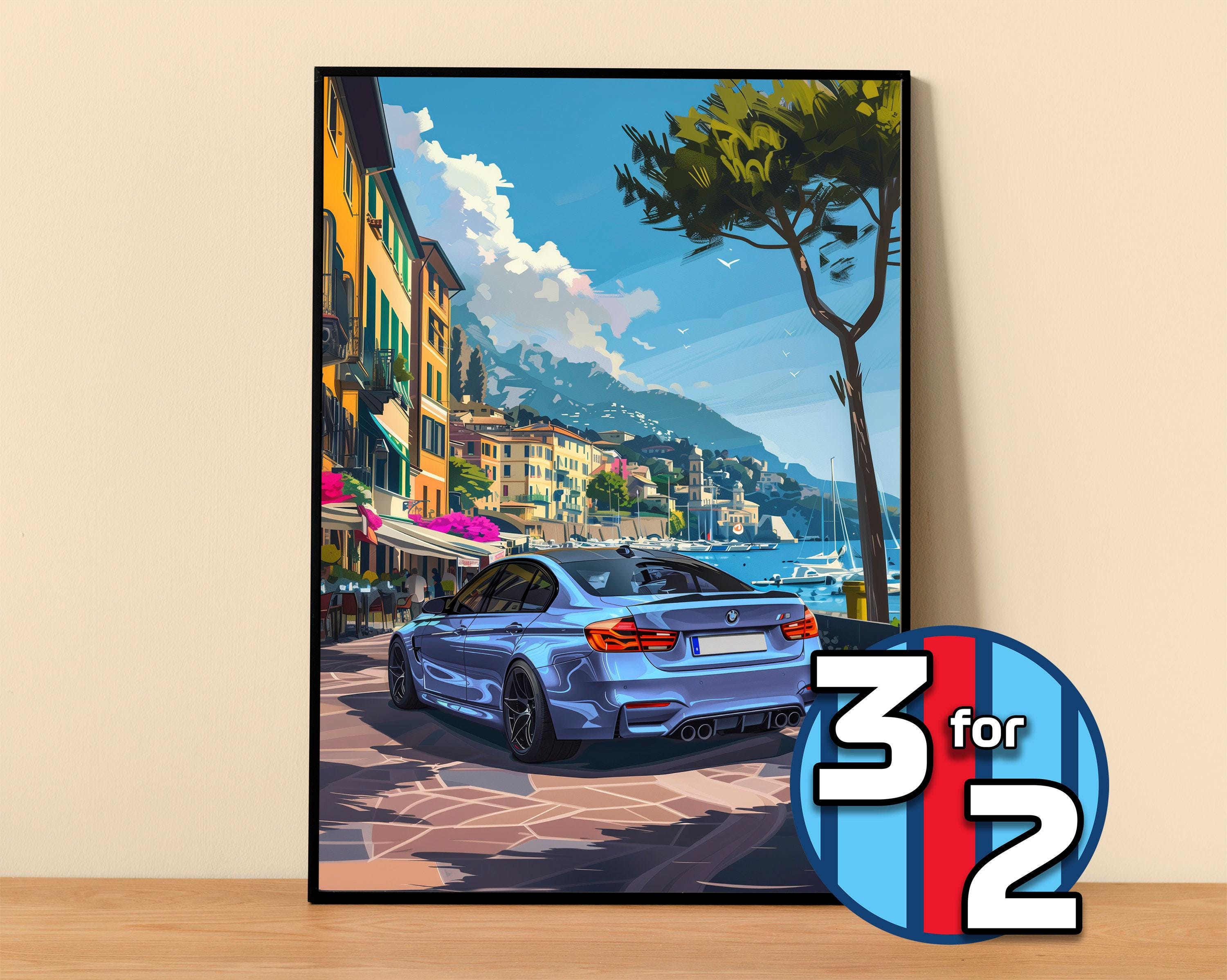 BMW Poster | M3 Competition F80 Poster #9013.4 | BMW Wall Decor | BMW ...