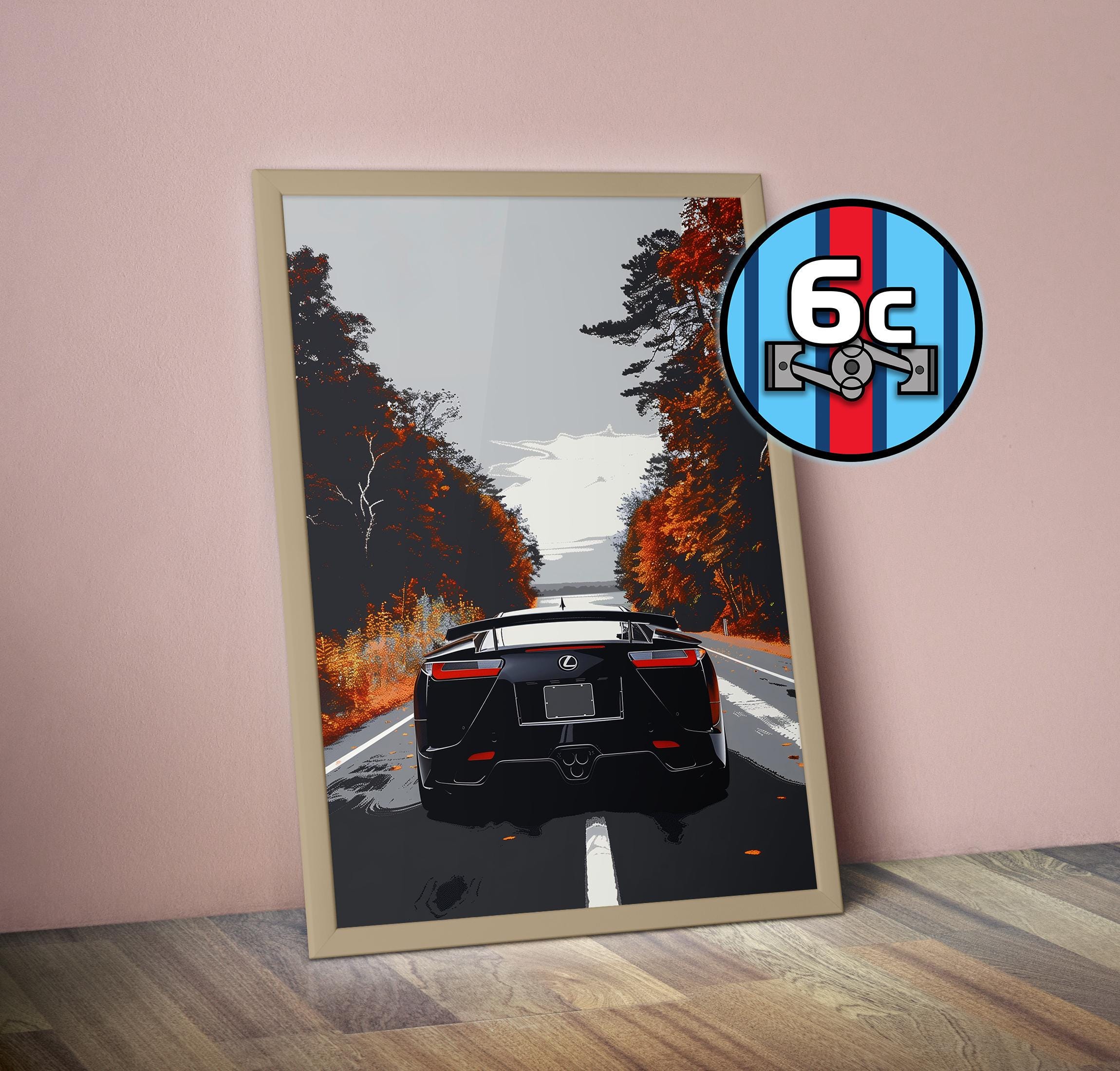 Lexus Poster Lexus LFA Poster 5261.0 JDM Wall Decor JDM Art ...