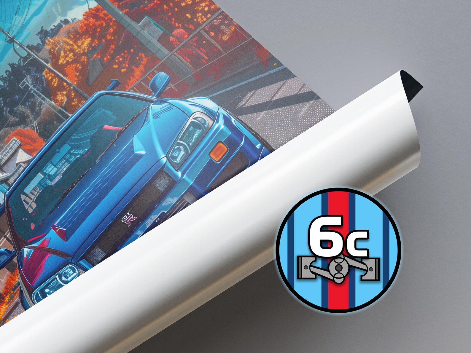 Nissan Poster | Skyline GT-R R34 Poster #5200.0 | JDM Wall Decor | JDM ...