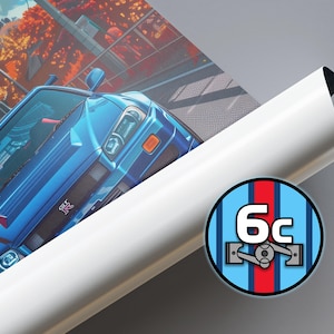 Nissan Poster | Skyline GT-R R34 Poster #5200.0 | JDM Wall Decor | JDM ...