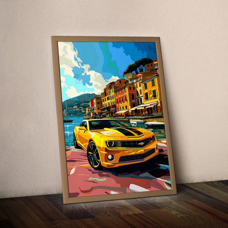 Chevrolet Poster | Camaro SS Poster #9321.1 | Chevrolet Wall Decor ...