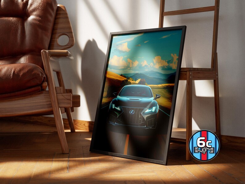 Lexus Poster | Lexus RC F Poster #5262.1 | JDM Wall Decor | JDM Art ...