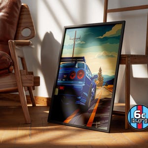 Nissan Poster | Skyline GT-R R34 Poster #5200.1 | JDM Wall Decor | JDM ...