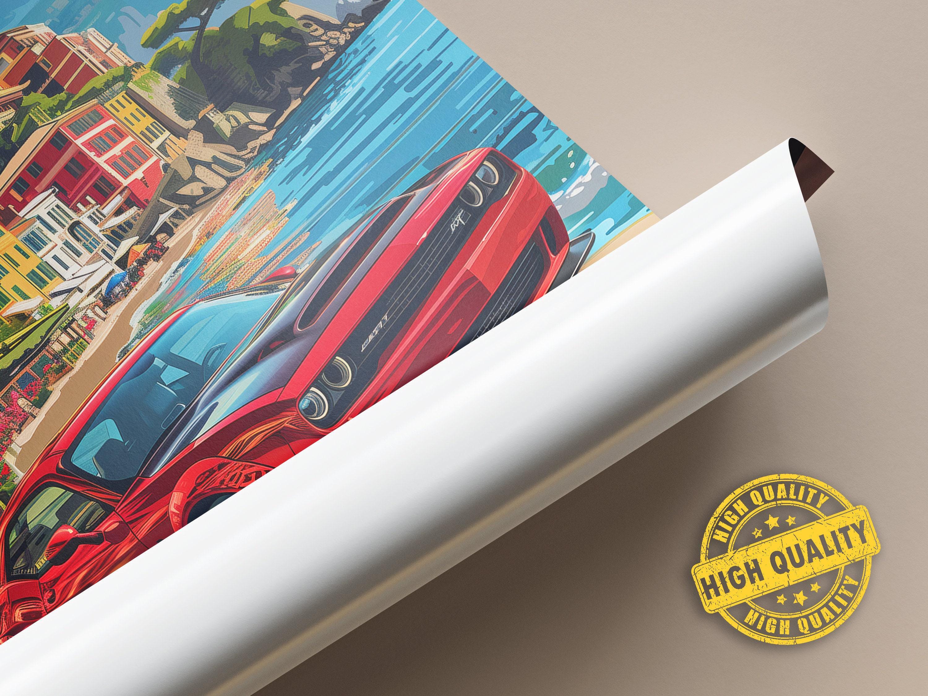 Dodge Poster | Challenger SRT Hellcat Poster #9310.0 | Dodge Wall Decor ...
