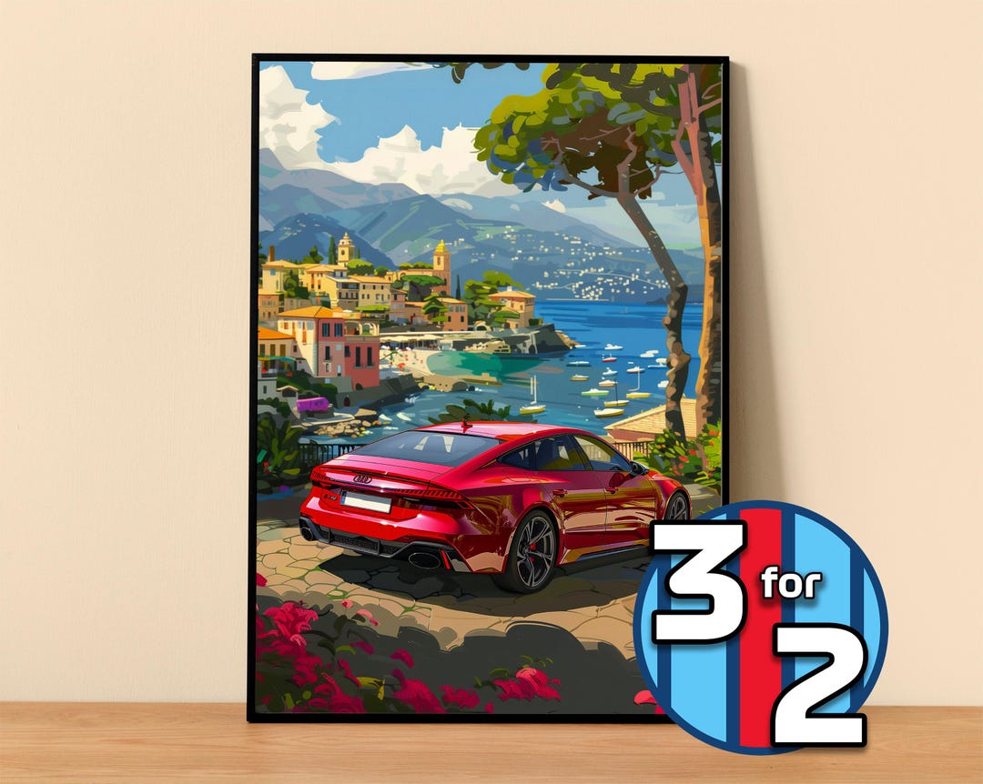 Audi Poster | RS7 Sportback Poster #9037.1 | Audi Wall Decor | Audi Art ...