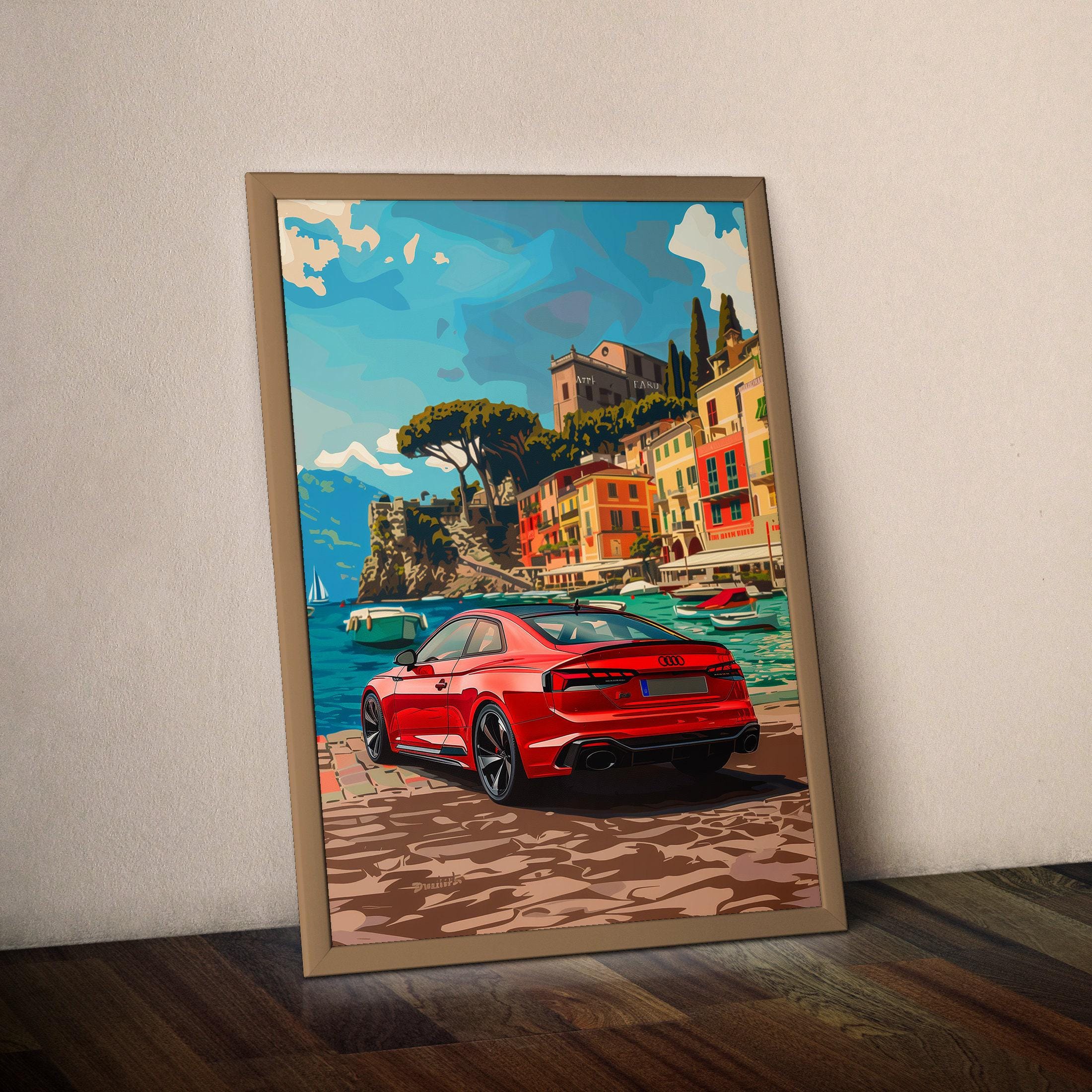 Audi Poster | RS5 Coupé Poster #9035.1 | Audi Wall Decor | Audi Art ...