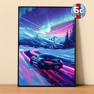Set of 3 German Supercars Posters #S802 | Mercedes AMG GT R, Porsche ...