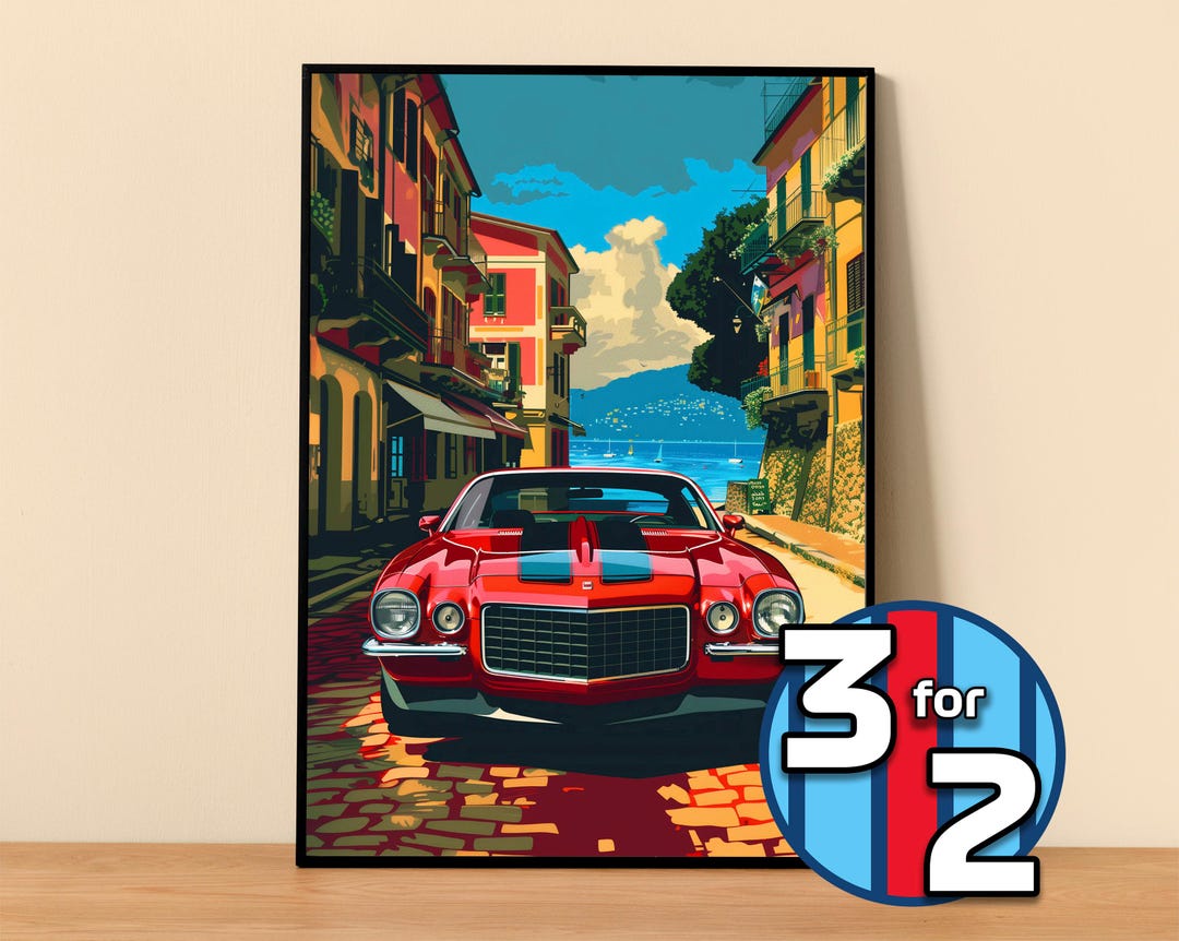 Chevrolet Poster | Camaro Z28 Poster #9321.7 | Chevrolet Wall Decor ...