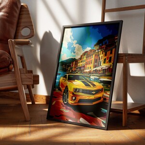 Chevrolet Poster | Camaro SS Poster #9321.1 | Chevrolet Wall Decor ...