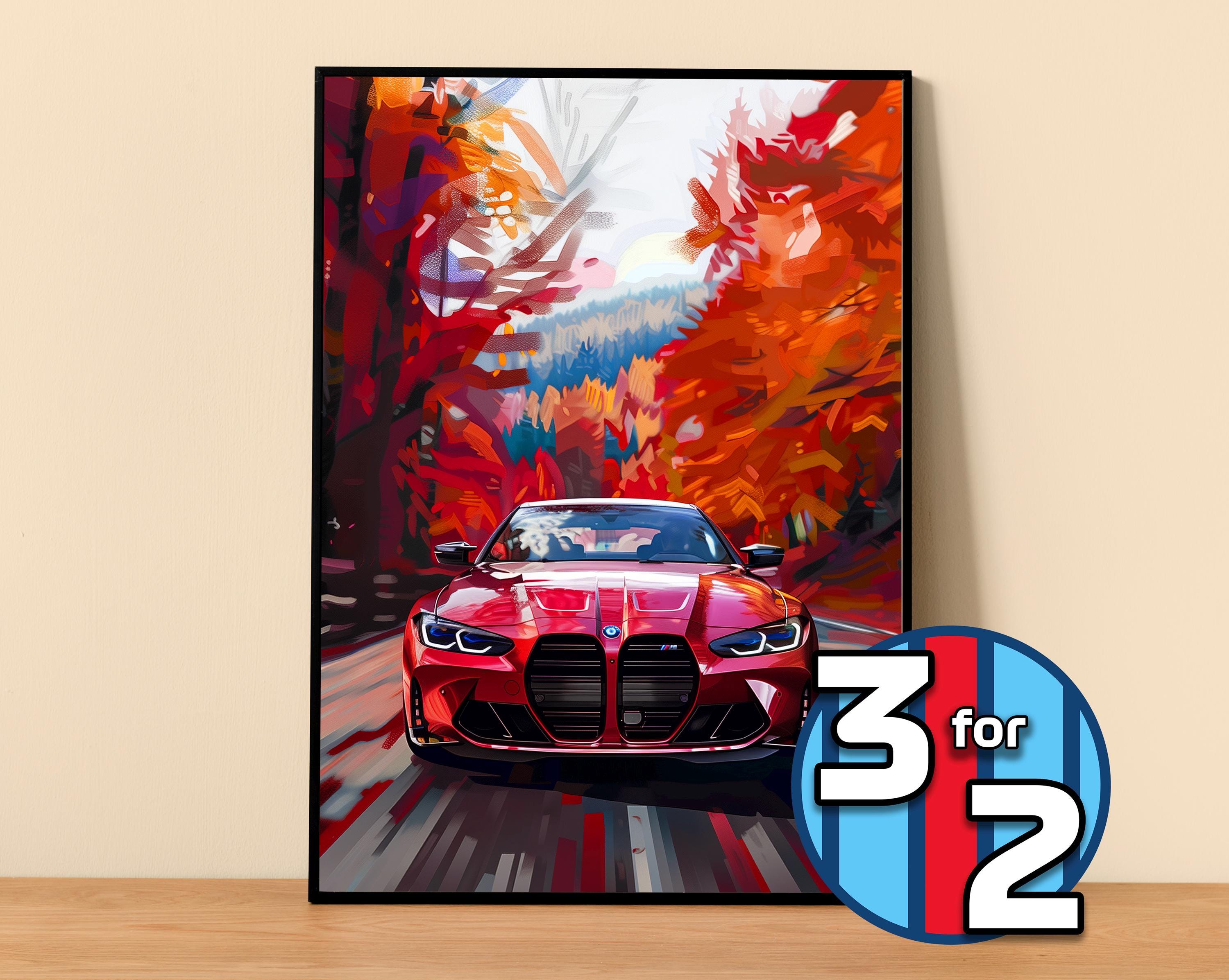 BMW Poster | M4 Competition G82 Poster #5014.0 | BMW Wall Decor | BMW ...