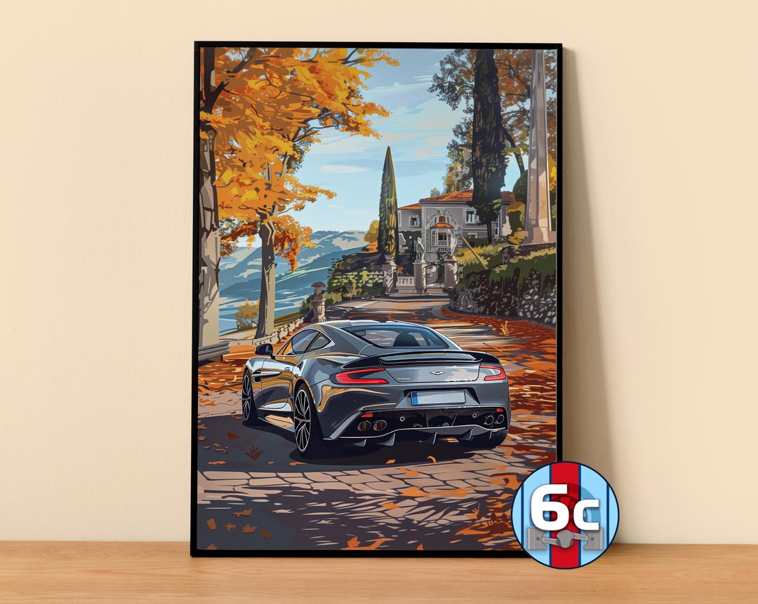 Aston Martin Poster | Vanquish S Poster #5402.0 | Aston Martin Wall ...