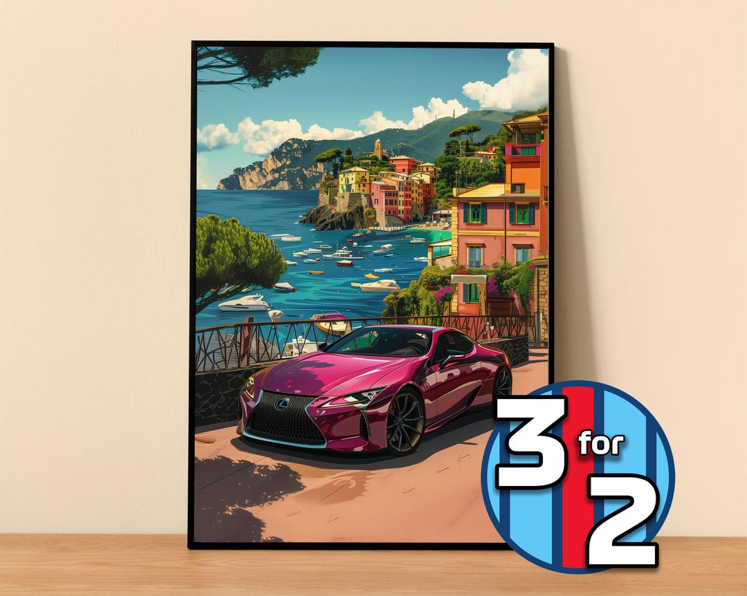 Lexus Poster | LC500 Poster #9260.1 | JDM Wall Decor | JDM Art ...