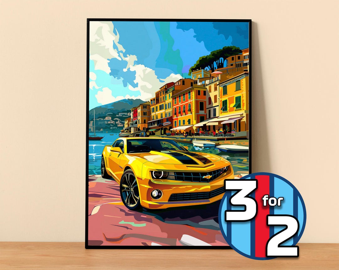Chevrolet Poster | Camaro SS Poster #9321.1 | Chevrolet Wall Decor ...
