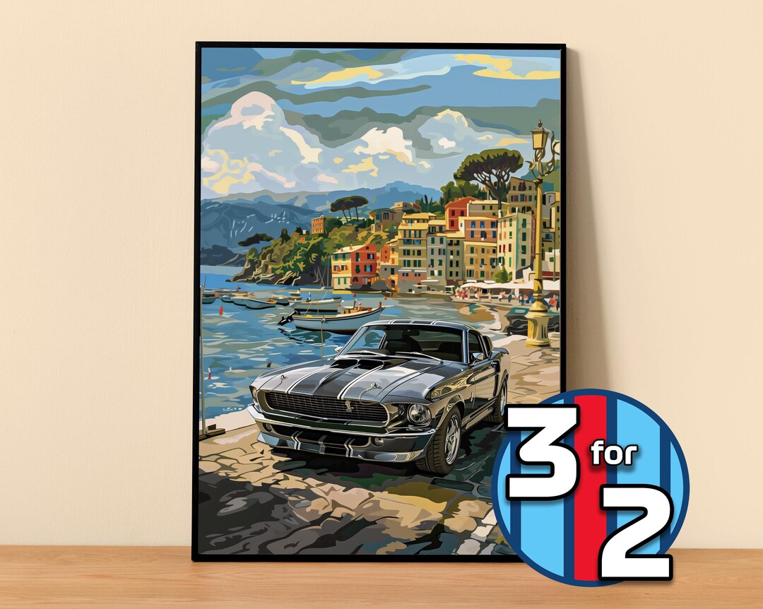Ford Poster | Mustang Shelby GT500 Poster #9301.0 | Ford Wall Decor ...