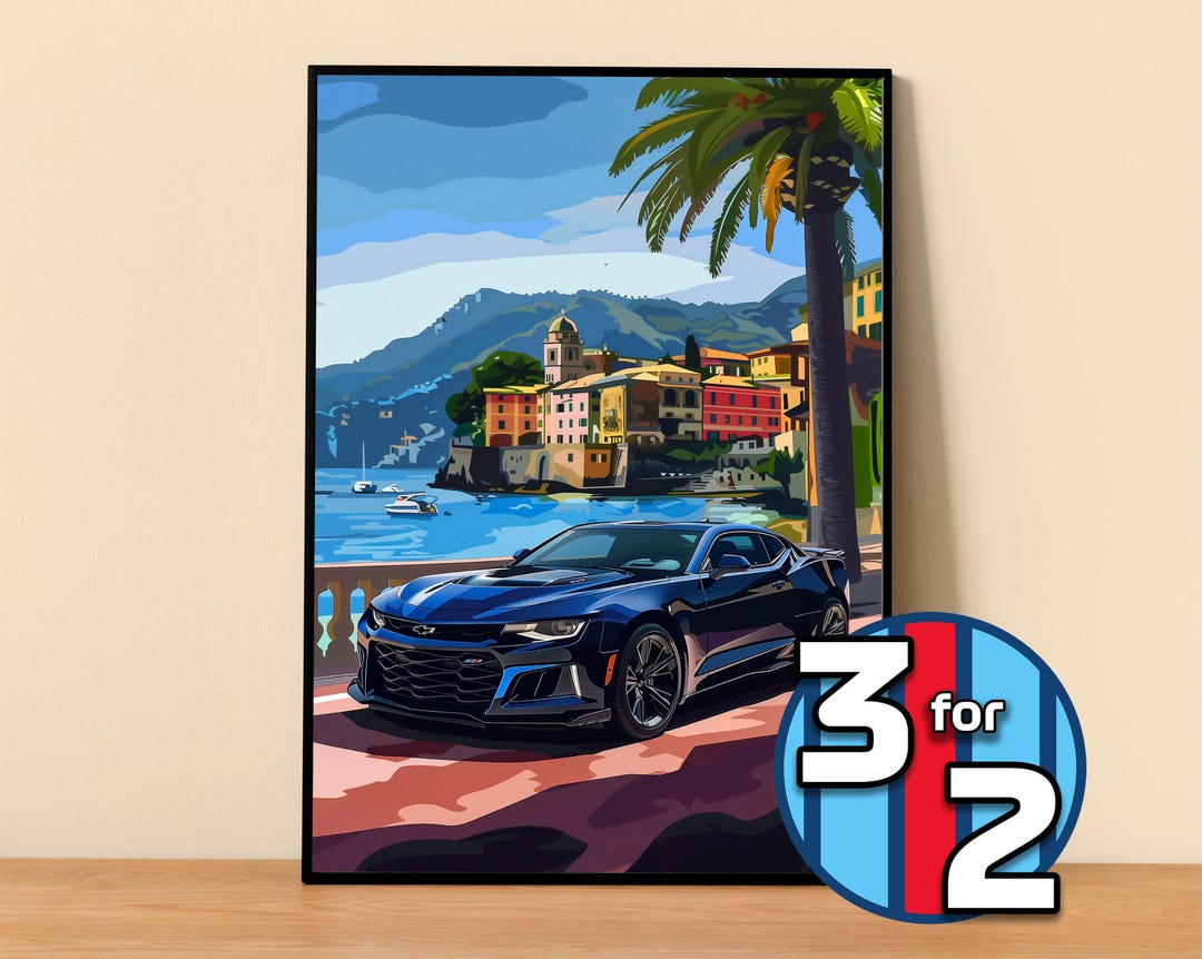 Chevrolet Poster | Camaro ZL1 Poster #9321.3 | Chevrolet Wall Decor ...