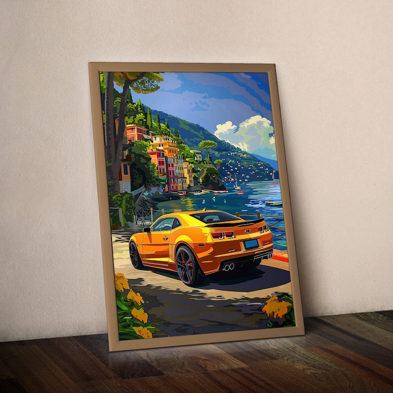 Chevrolet Poster | Camaro SS Poster #9321.0 | Chevrolet Wall Decor ...