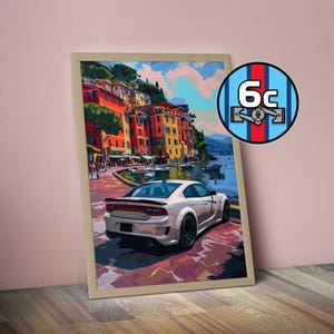 Dodge Poster Charger SRT Hellcat Poster 9312.1 Dodge Wall Decor Dodge ...