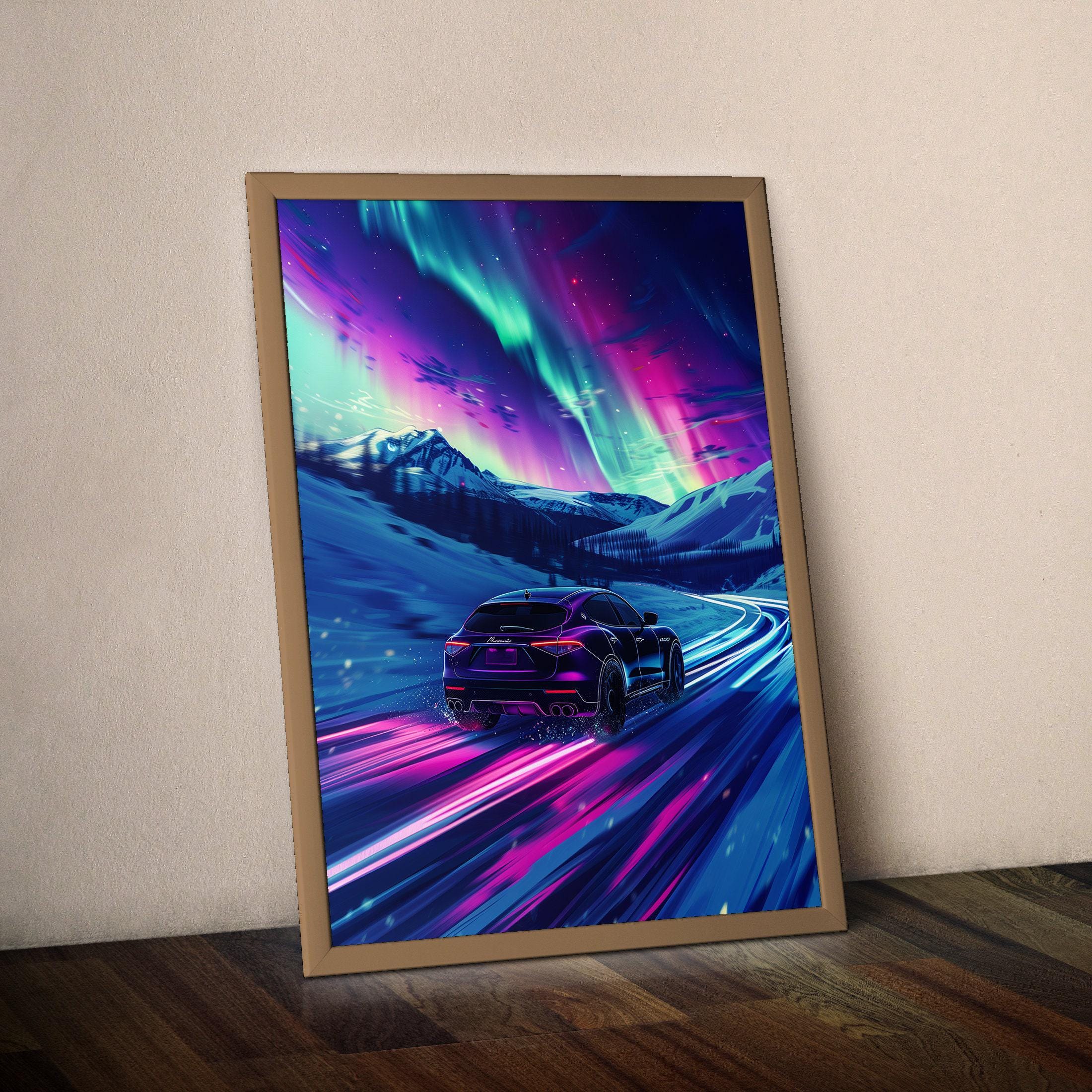 Maserati Poster | Levante Trofeo Poster #8151.0 | Maserati Wall Decor ...