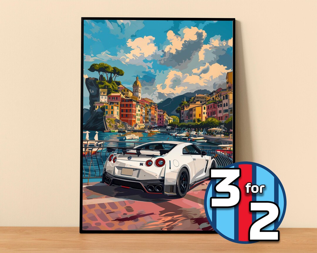 Nissan Poster | GT-R R35 Poster #9200.2 | JDM Wall Decor | JDM Art ...