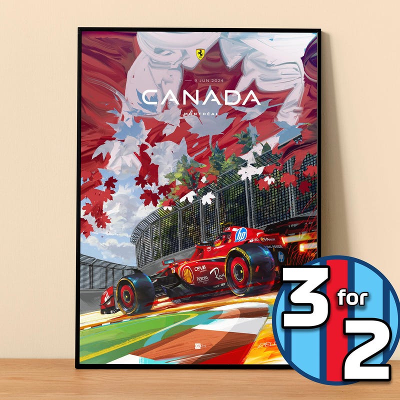 F1 Canada 2024 - Etsy