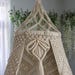Handmade Macrame Swing Chair: Boho Hanging Balcony Decor - Etsy