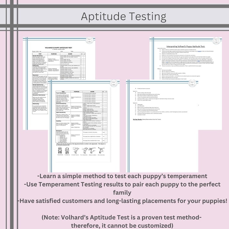 Dog Breeder Forms Bundle: Puppy Birth Certificate, Vaccination Record ...