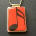 Musical Pendant Note Pendant Musical Jewelry Music-themed - Etsy
