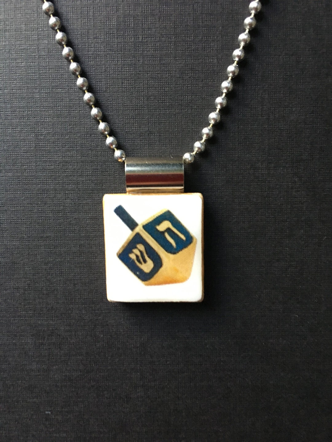 Handmade Dreidel Jewelry for Hanukkah - Etsy