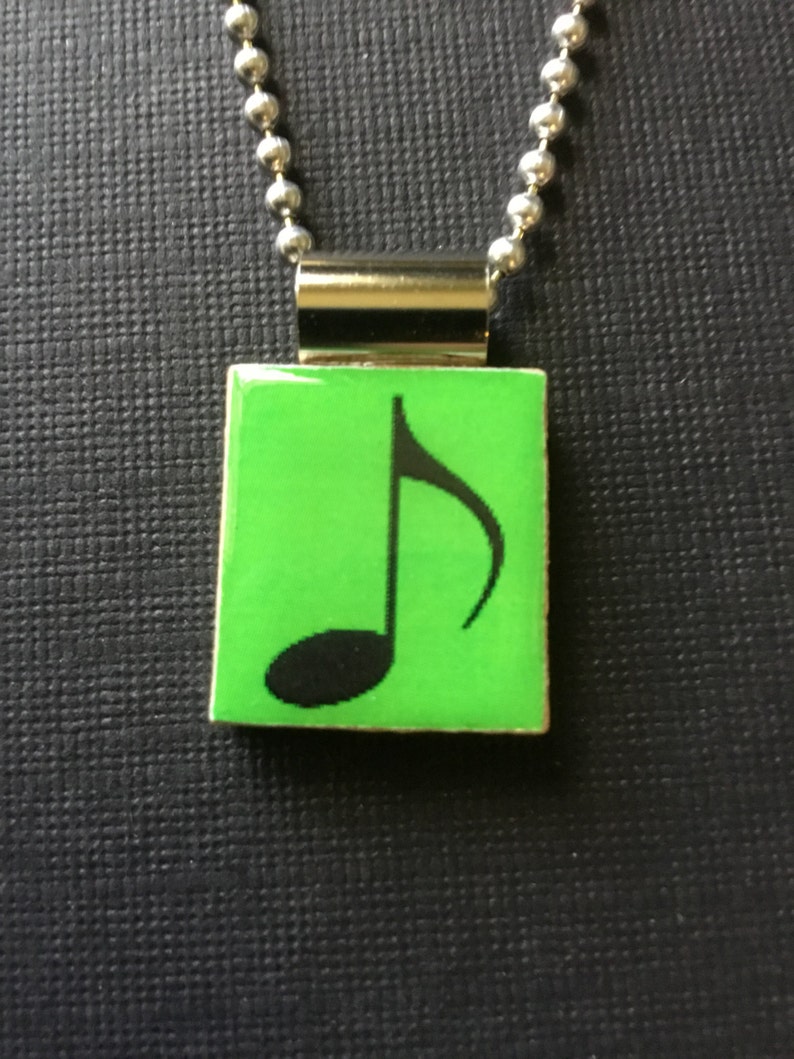 Musical Note Jewelry, Handmade Music-themed Jewelry, Music Scrabble ...