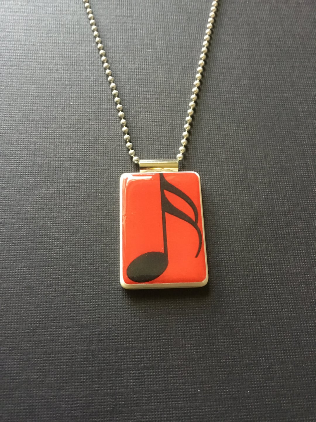 Musical Pendant, Note Pendant, Musical Jewelry, Music-themed Necklace ...