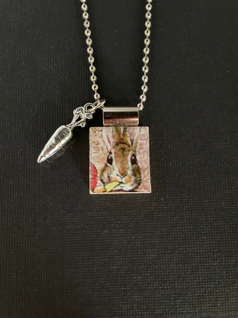Bunny Jewelry, Peter Rabbit Necklace, Beatrix Potter Jewelry, Handmade ...