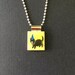 Cat Scrabble Pendant, Handmade Kitty Jewelry, Kitty Cat Necklace ...
