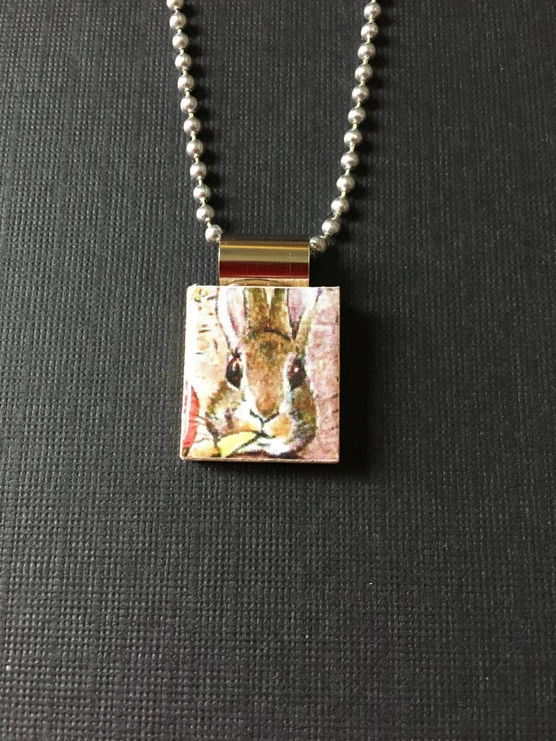 Bunny jewelry Peter Rabbit necklace Beatrix Potter jewelry | Etsy