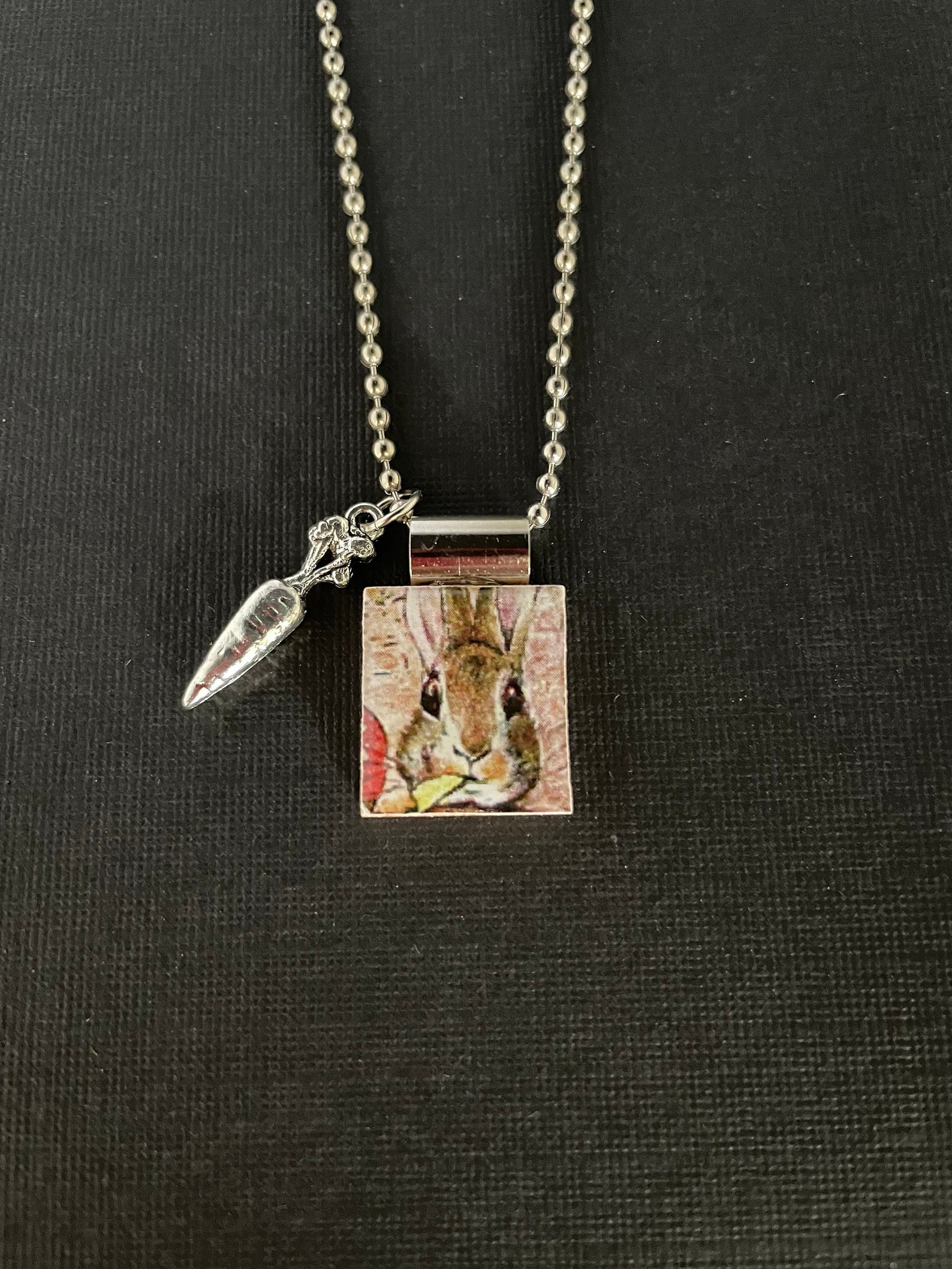 Bunny Jewelry, Peter Rabbit Necklace, Beatrix Potter Jewelry, Handmade ...